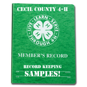 Record book Samples.jpg | University of Maryland Extension